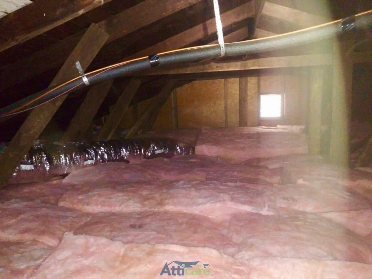 Project Photos: Attic Insulation Replacement in Pasadena, CA