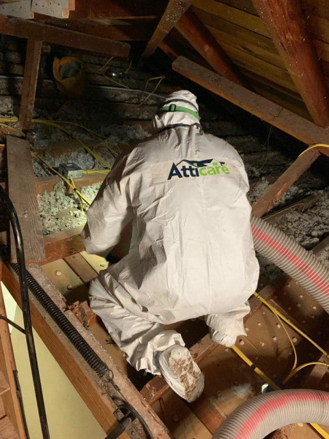 Attic Clean Up & Insulation Installation in Redondo Beach, CA